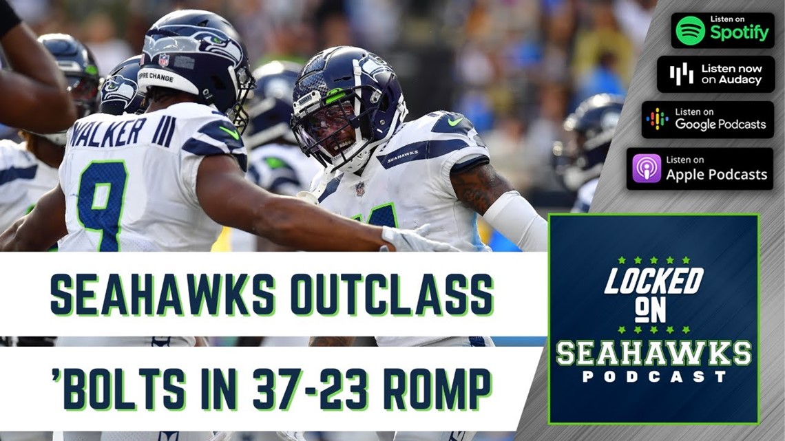 Ken Walker III, Seattle Seahawks Outclass Los Angeles Chargers in 37-23 ...