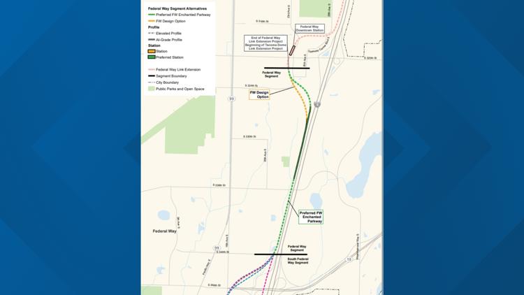 Proposed Tacoma Dome Link Extension would add nearly 10 miles of tracks ...