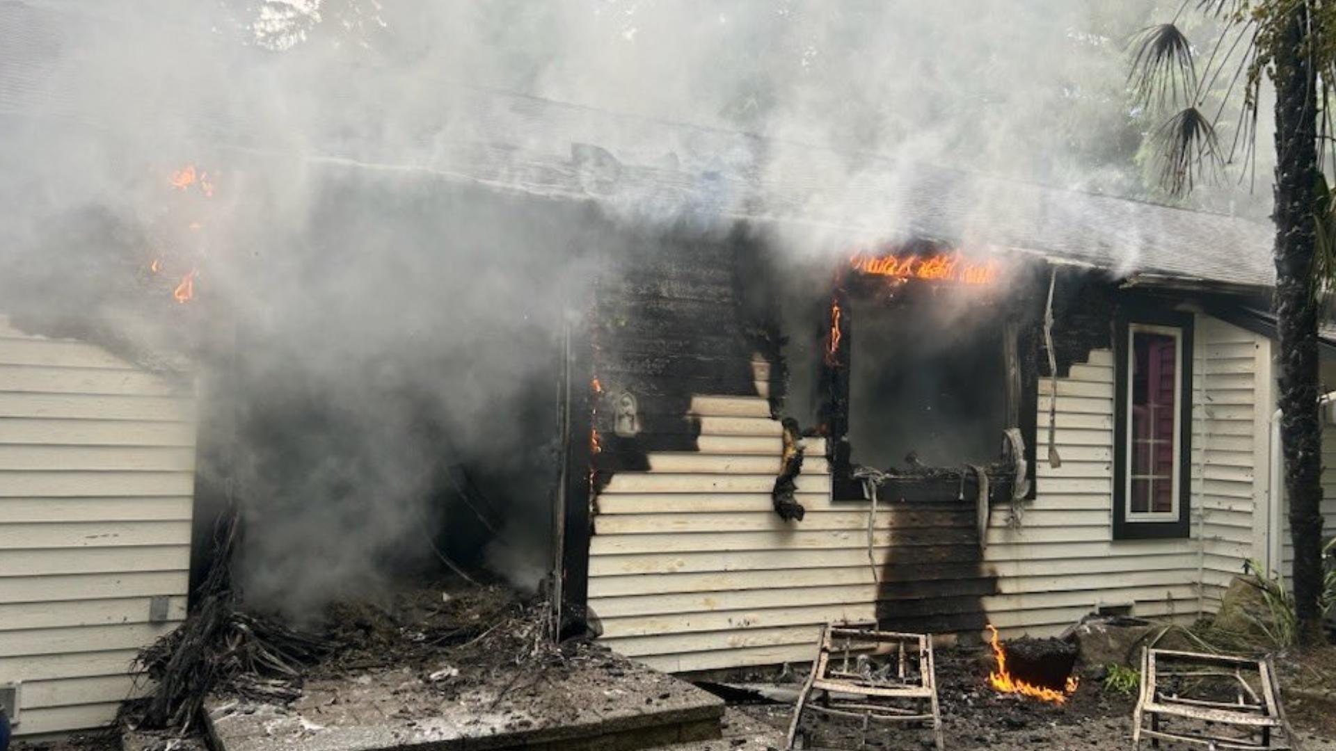 Crews contain house fire near Lake Marcel-Stillwater, 1 hospitalized ...