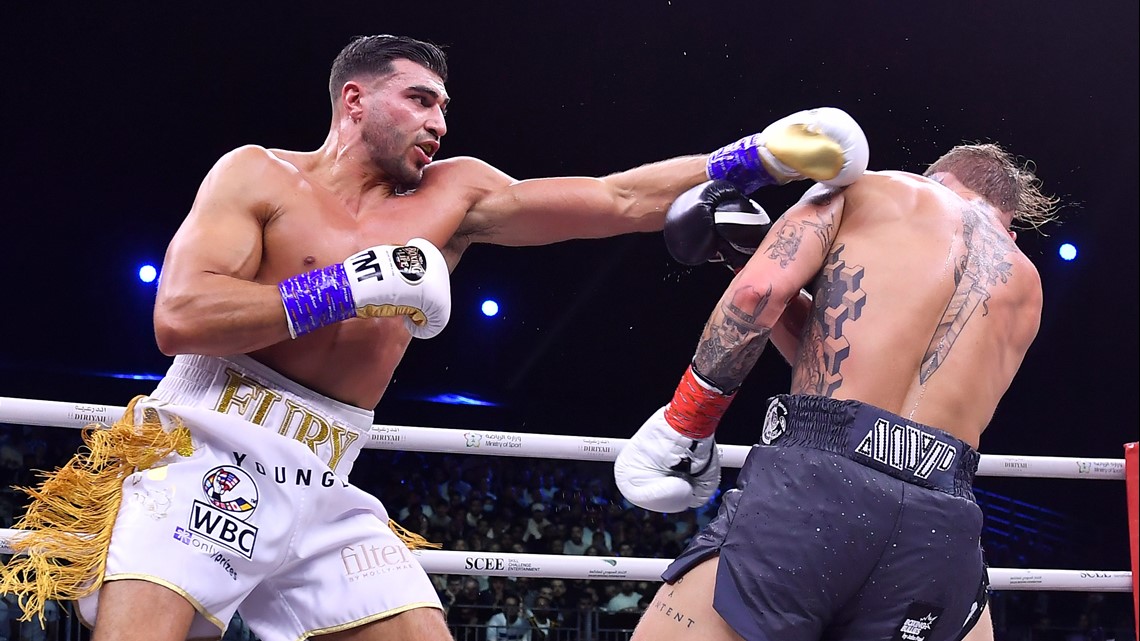 Jake Paul takes first ring defeat by split decision to Fury | king5.com