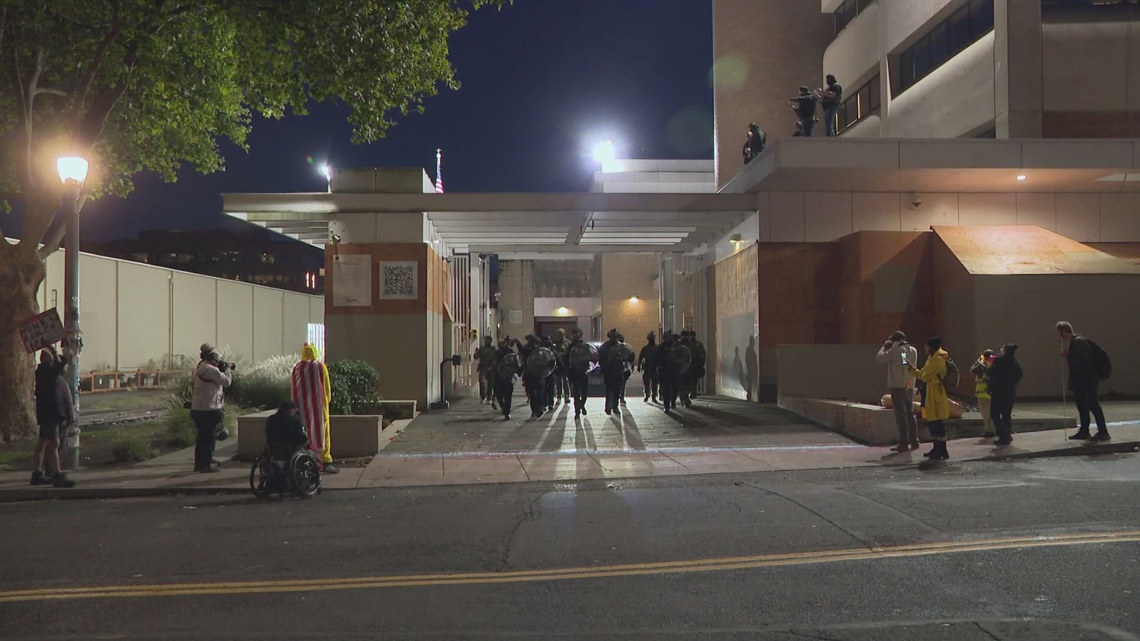 National Guard troops training for deployment in Portland | king5.com