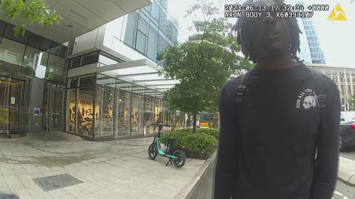 Bodycam Suspects Interaction With Spd Minutes Before Allegedly