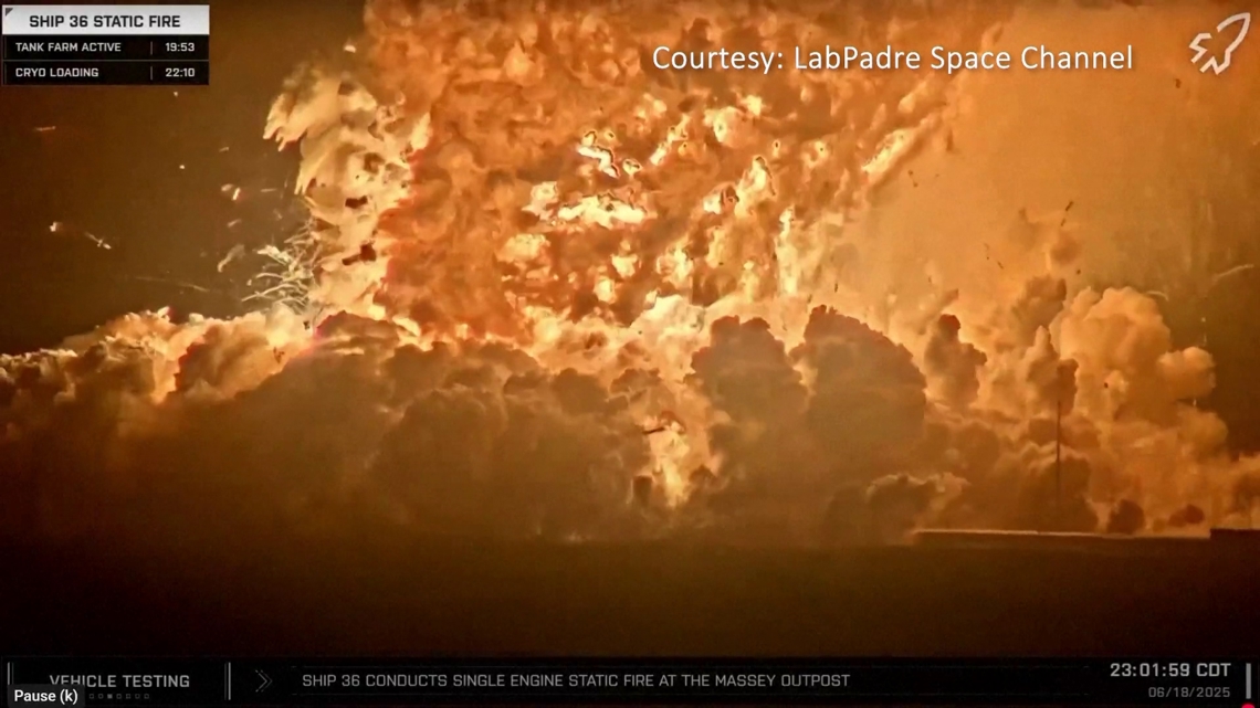 SpaceX rocket explodes in South Texas | king5.com