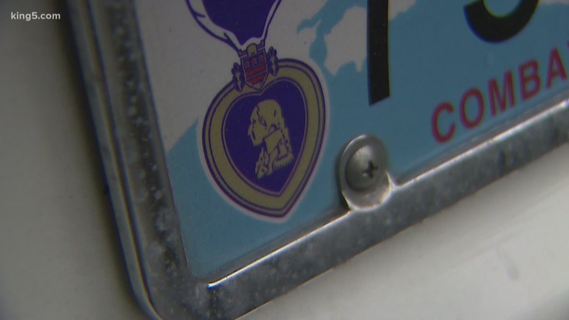 State admits some veterans wrongly billed for Purple Heart license ...