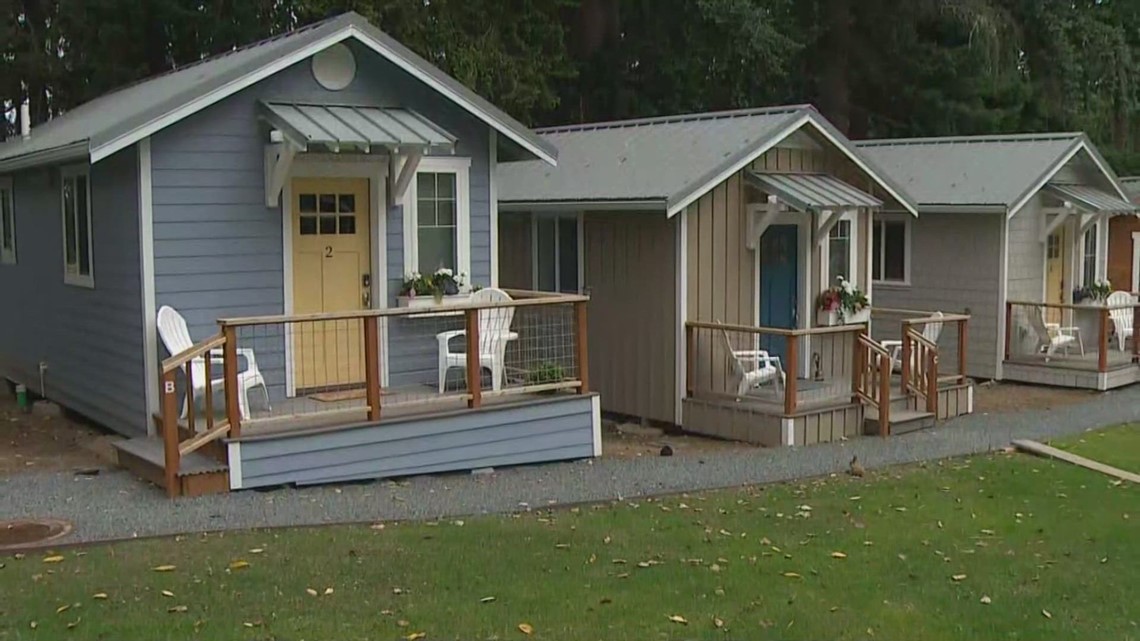 First tiny home village opens in Island County | king5.com