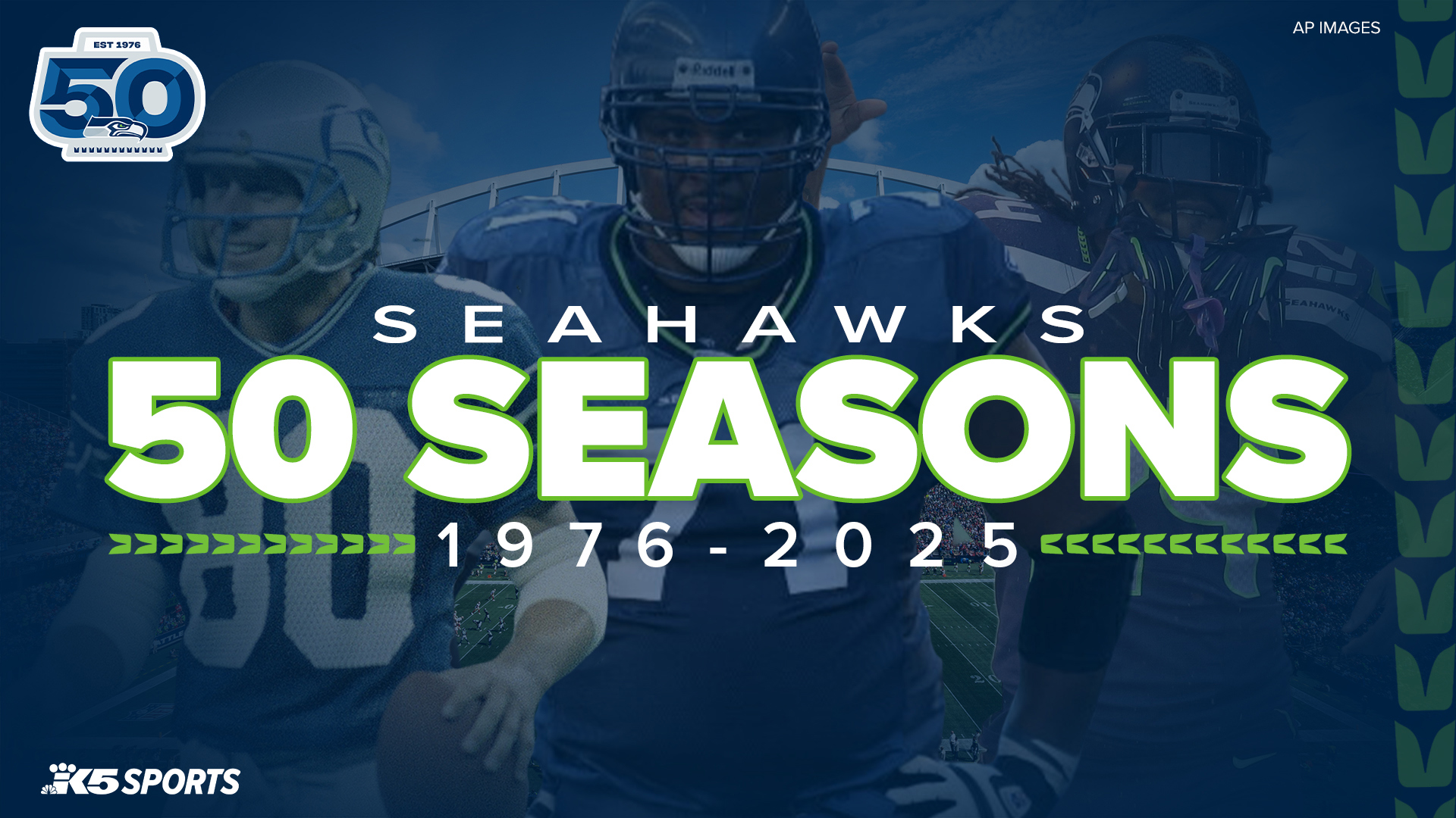 Seahawks 50 Seasons: Seattle's collective NFL history | king5.com