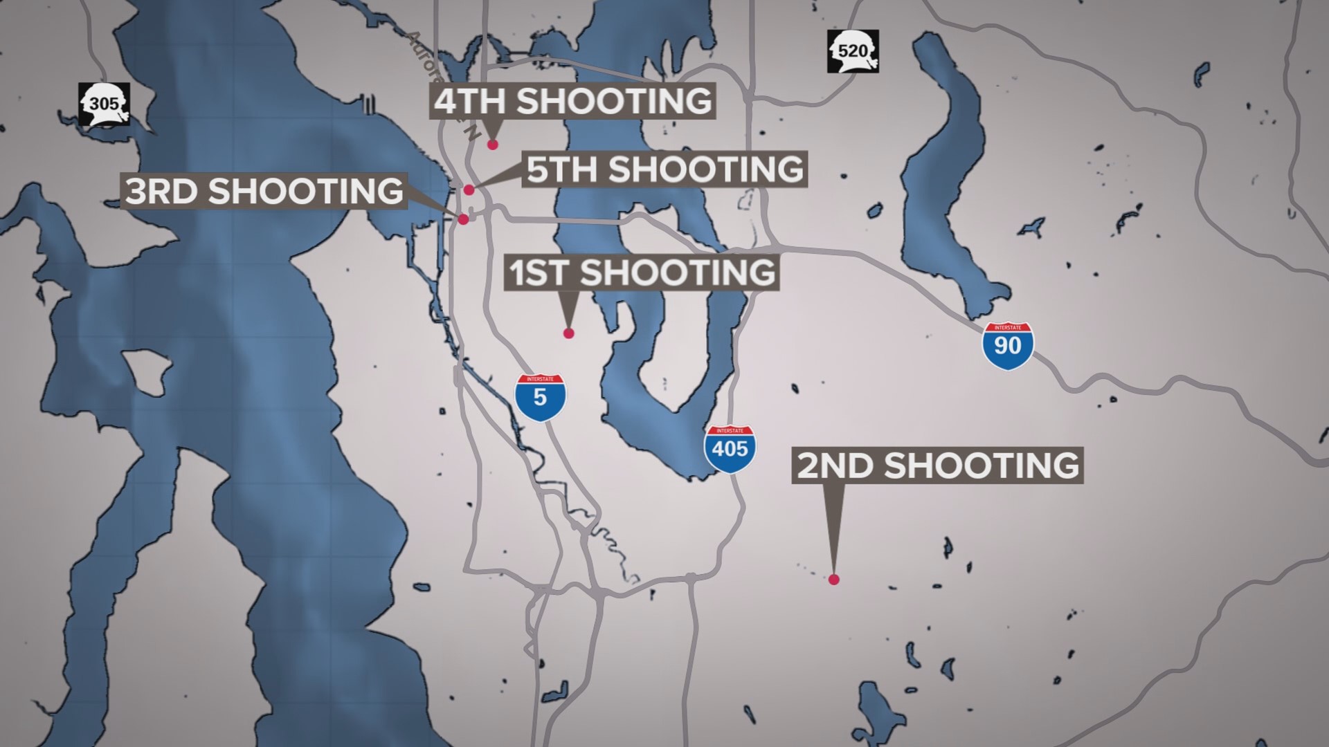 1 dead, 8 shot in separate shootings overnight in Seattle, Renton ...