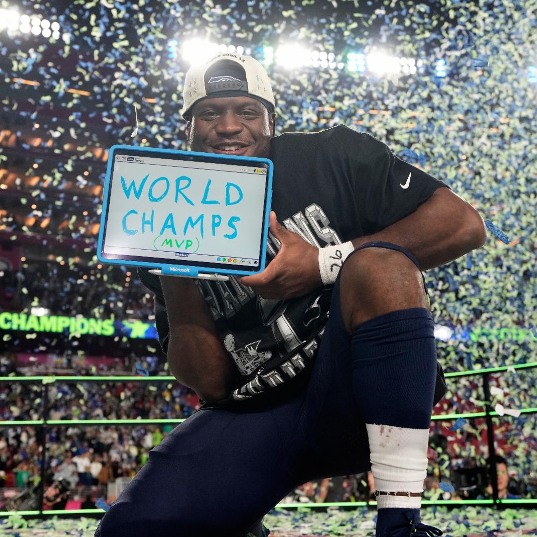 Kenneth Walker III becomes 1st running back to win Super Bowl MVP in 28 ...