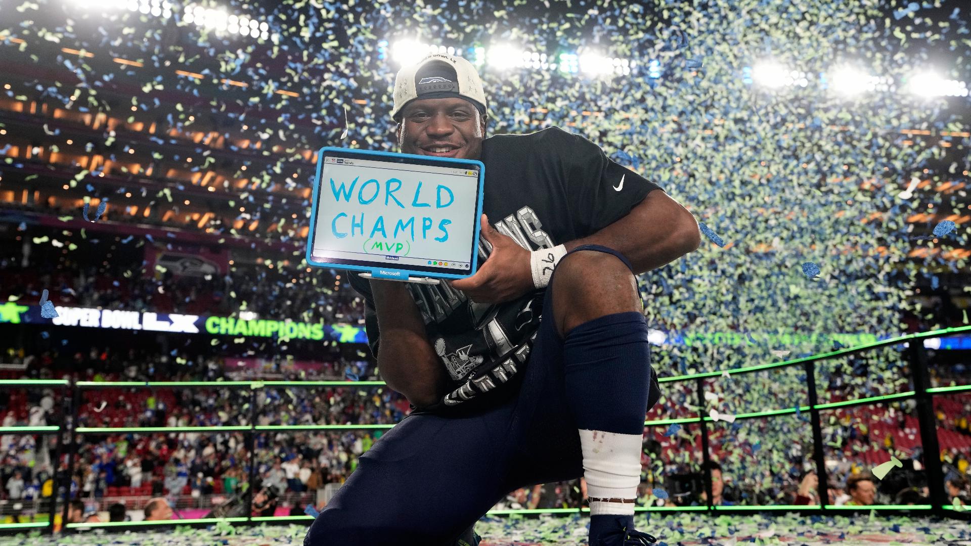 Kenneth Walker III becomes 1st running back to win Super Bowl MVP in 28 ...
