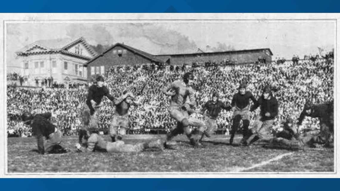 This month marks 100 years since UW football's first-ever bowl game ...