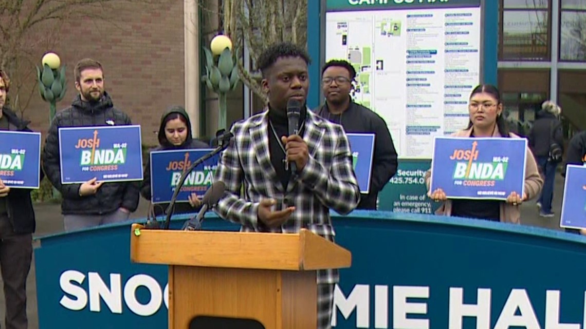 Josh Binda announces congressional campaign | king5.com