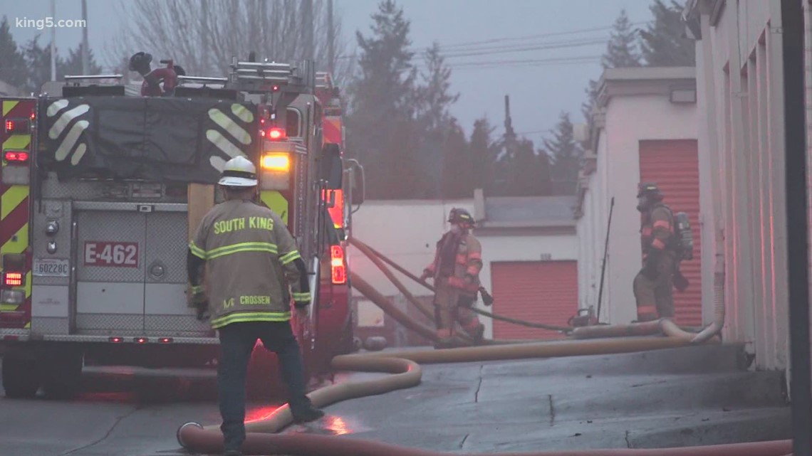 Man allegedly stealing from Federal Way storage units dies after fire ...