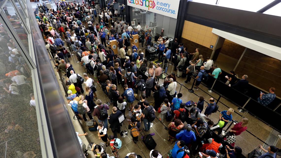 Seattle airport renumbers security checkpoints | king5.com