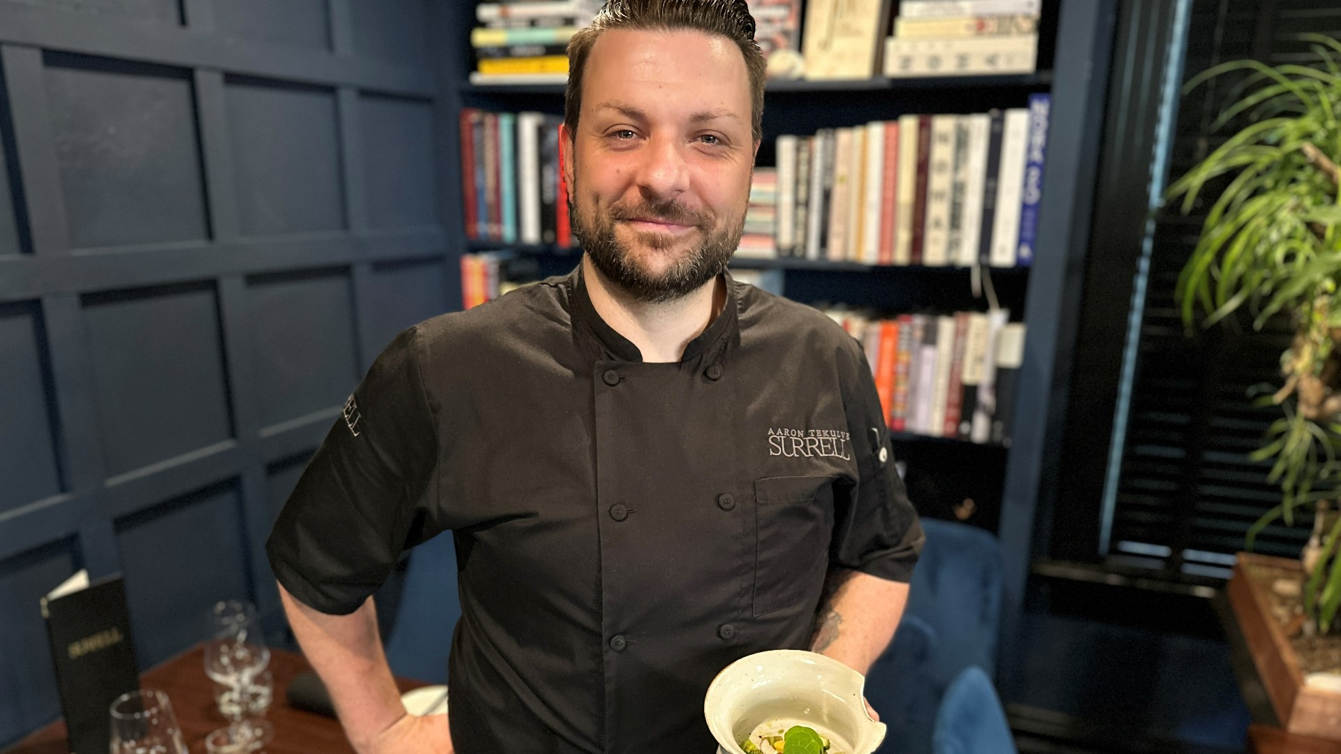 Surrell is fine dining with paired with wine from Washington | king5.com