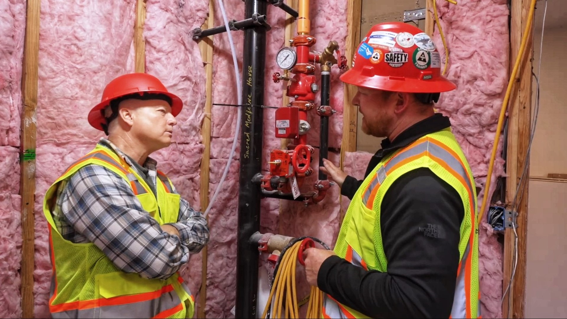 Jim gets a lesson on how fire sprinklers save lives and property ...