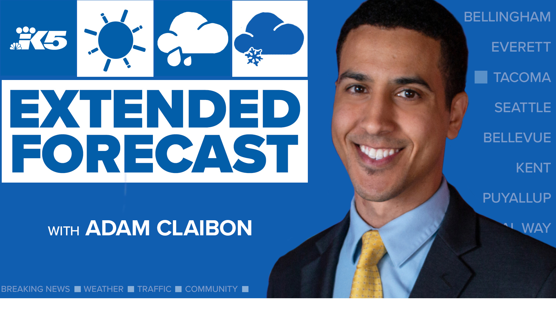 Dry stretch continues through the weekend | KING 5 Extended Weather ...