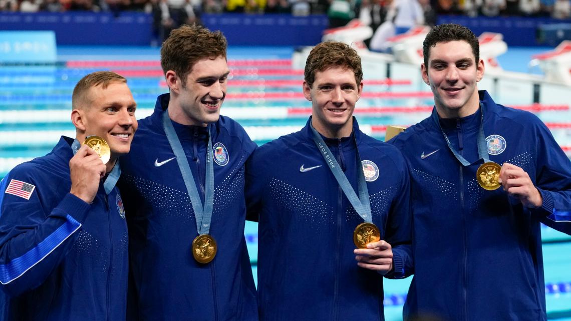 Video: Olympics highlights of swimming, diving, gymnastics | king5.com
