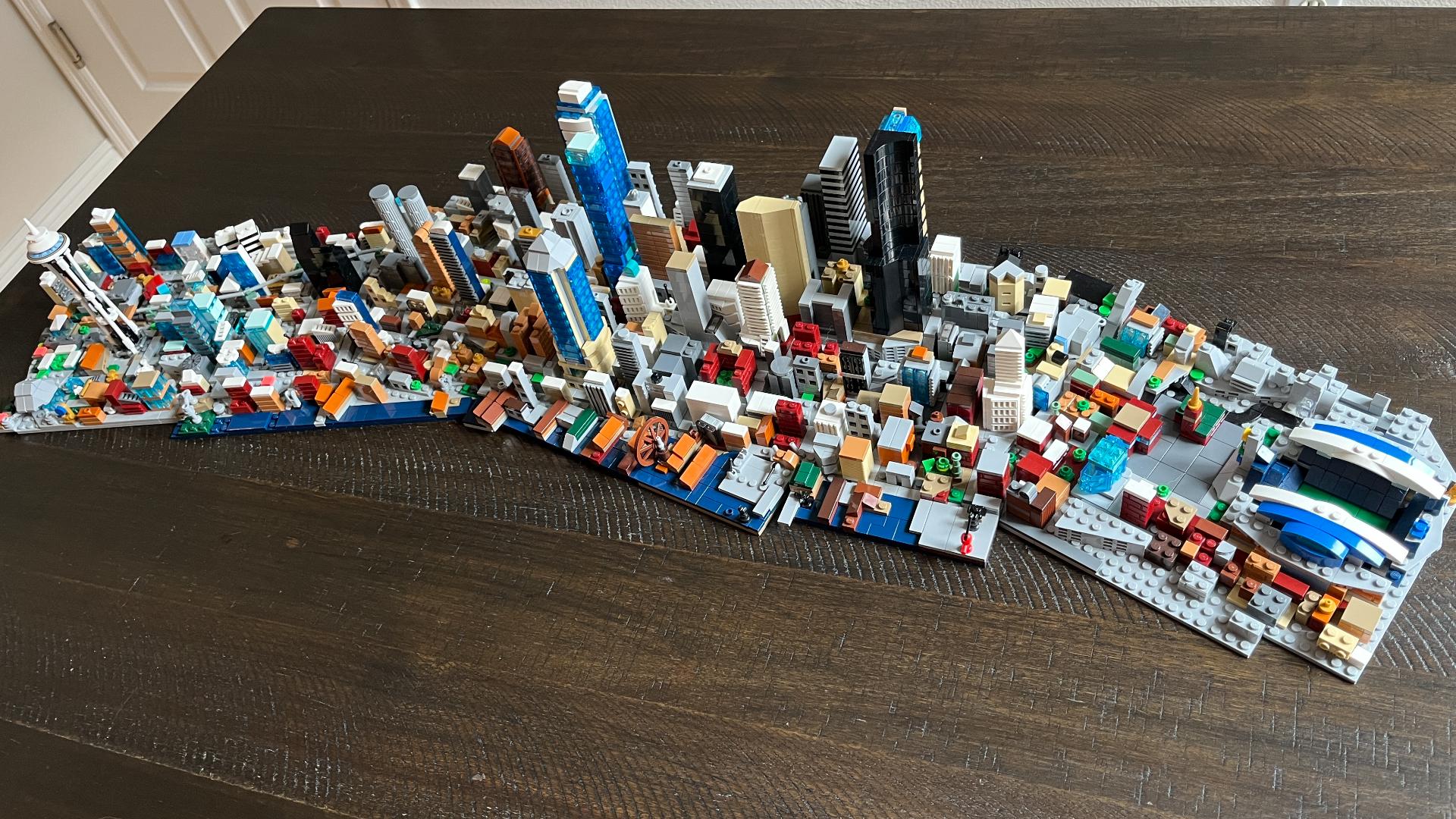 Hello Dawg fans! This Husky Stadium is made from LEGO bricks | king5.com