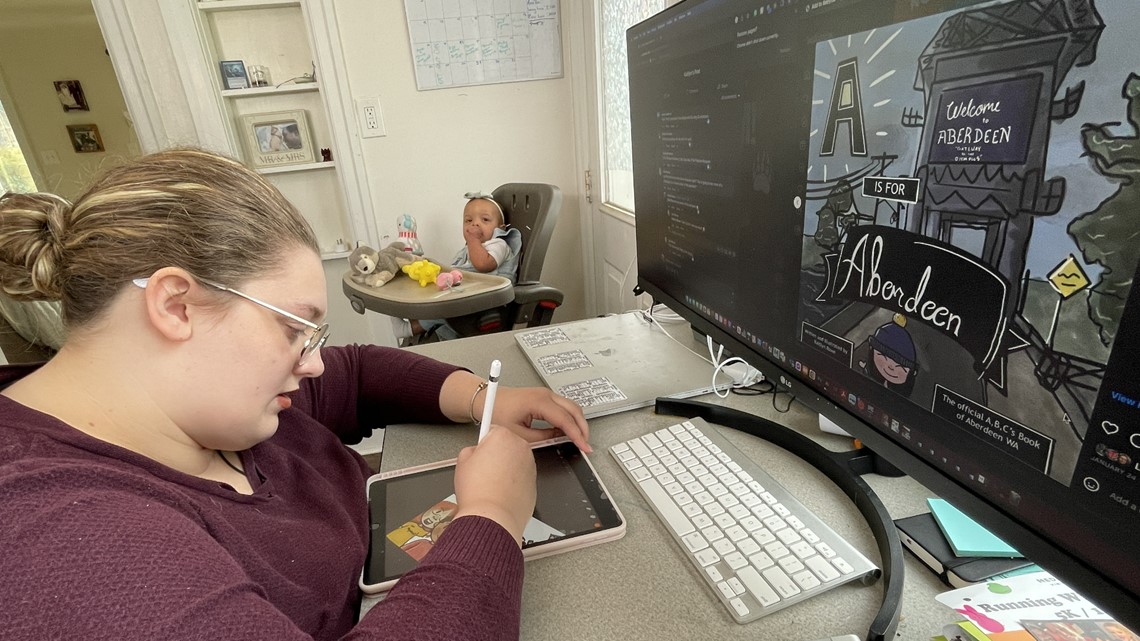 Aberdeen's Kaitlyn Rowe publishes children's book about hometown ...