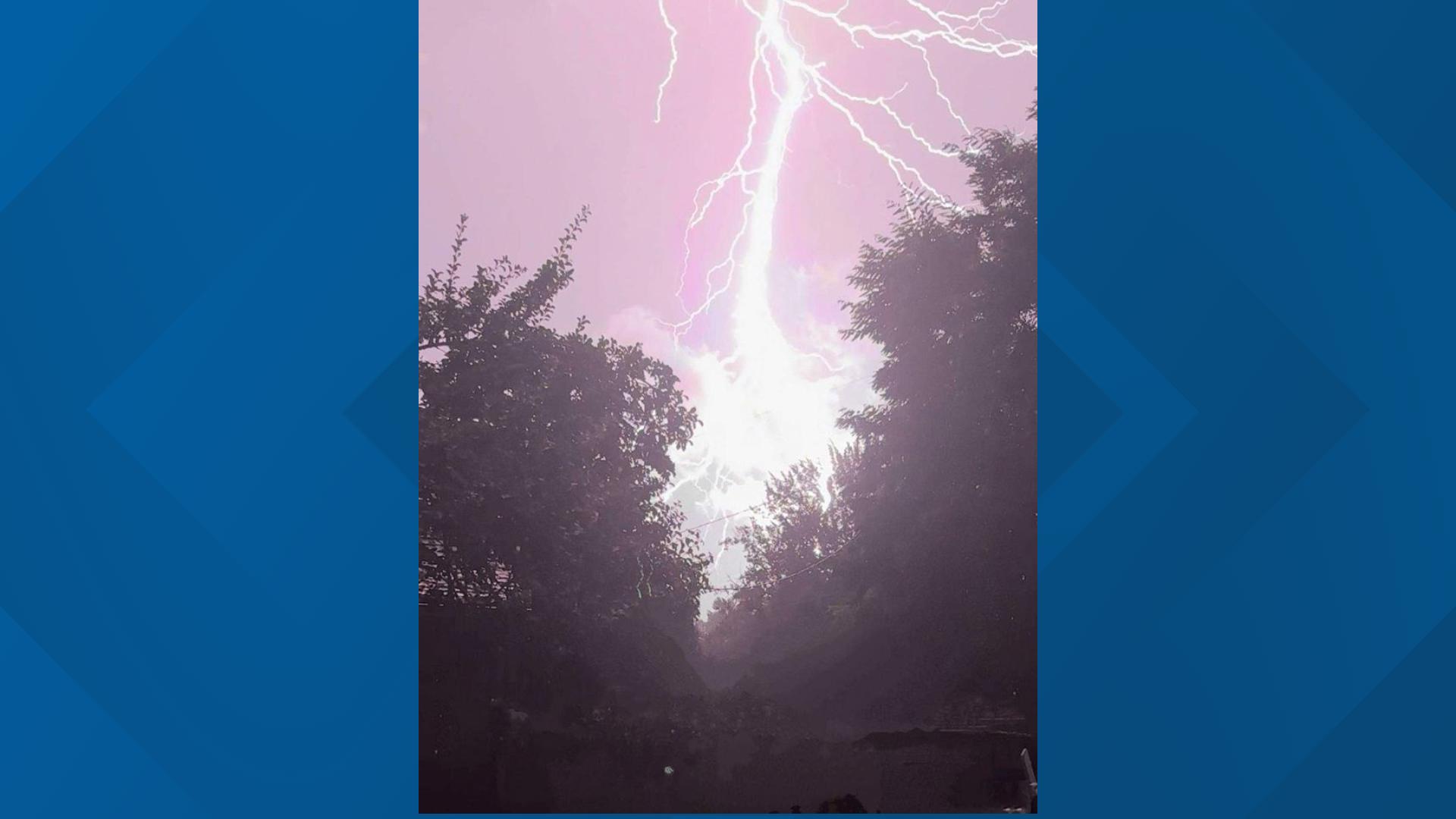 Viewer's lens: Thunderstorms hit western Washington | king5.com