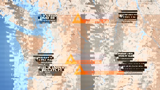 New evacuations ordered as 10 large wildfires burn across Washington ...