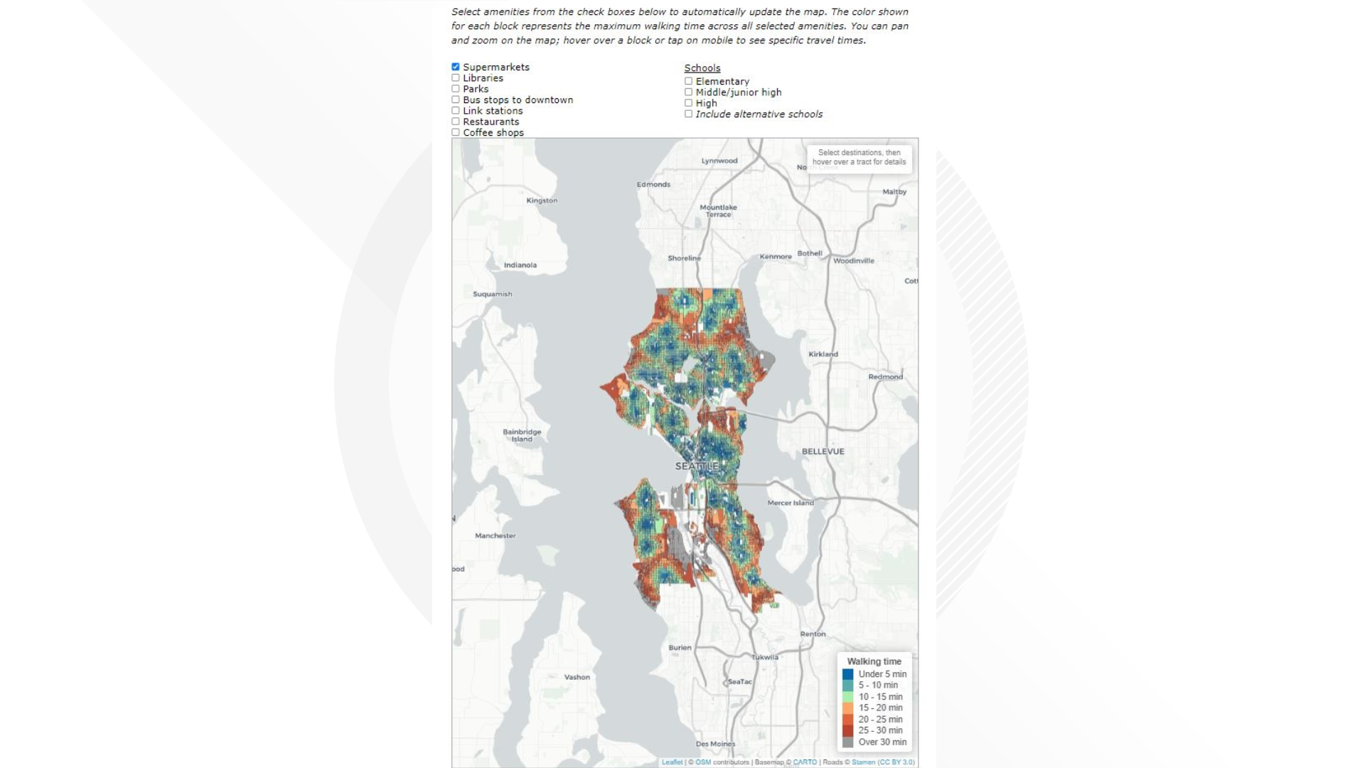 Is your Seattle neighborhood walkable? New map gives answers | king5.com
