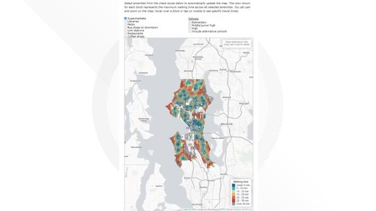 Is your Seattle neighborhood walkable? New map gives answers | king5.com