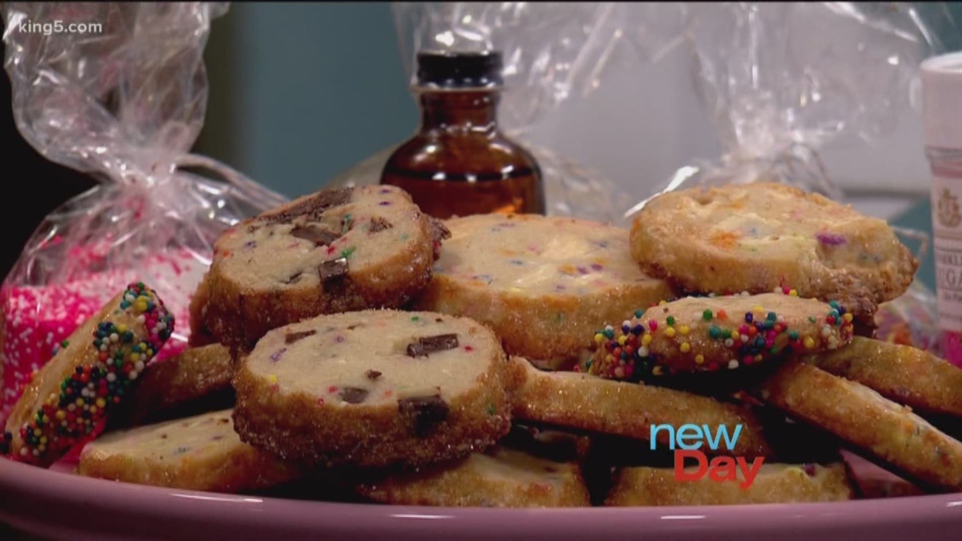 A delicious recipe for Rainbow Unicorn Shortbread cookies | king5.com