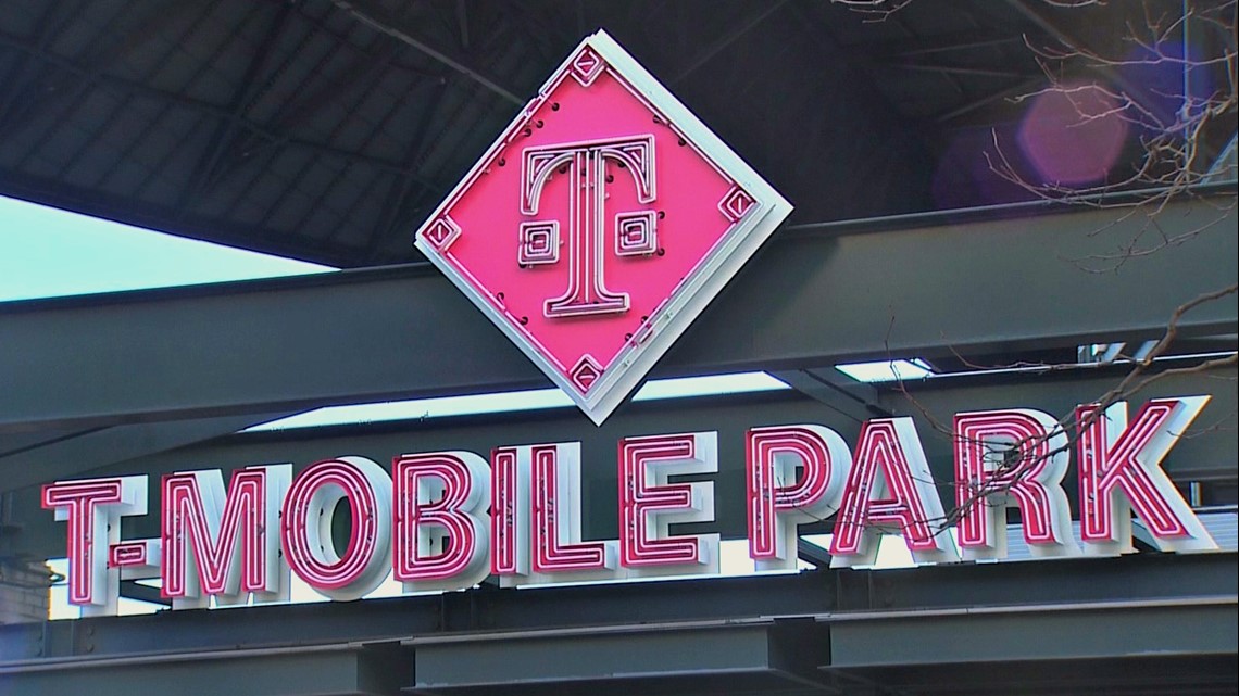 T-Mobile Park signs start going up before Mariners home opener | king5.com