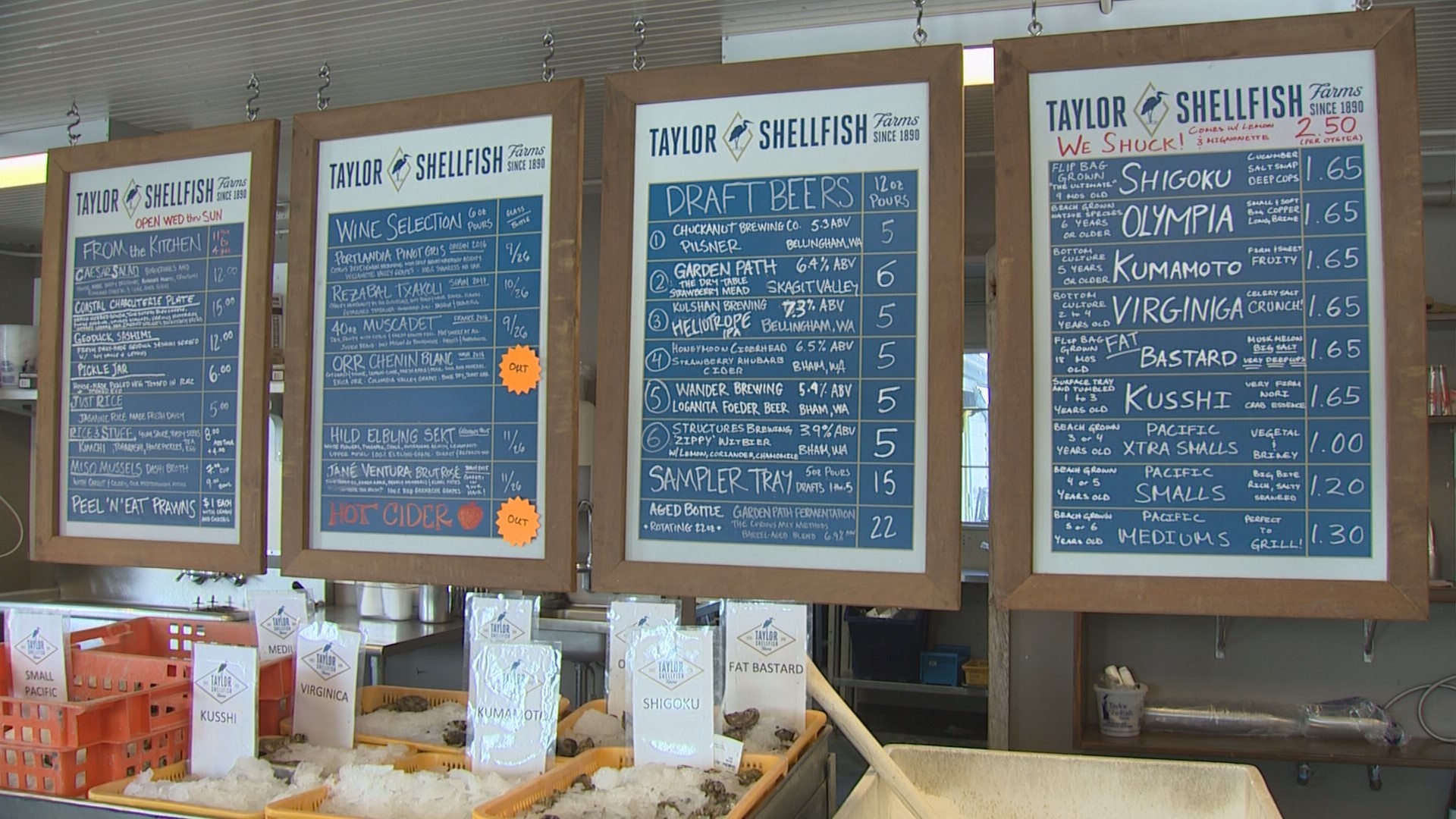 Taylor Shellfish is an Oyster Oasis right off Chuckanut Drive | king5.com