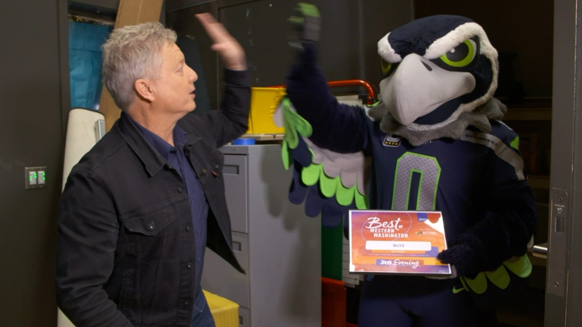 The Seahawks mascot scores big in Western Washington | king5.com