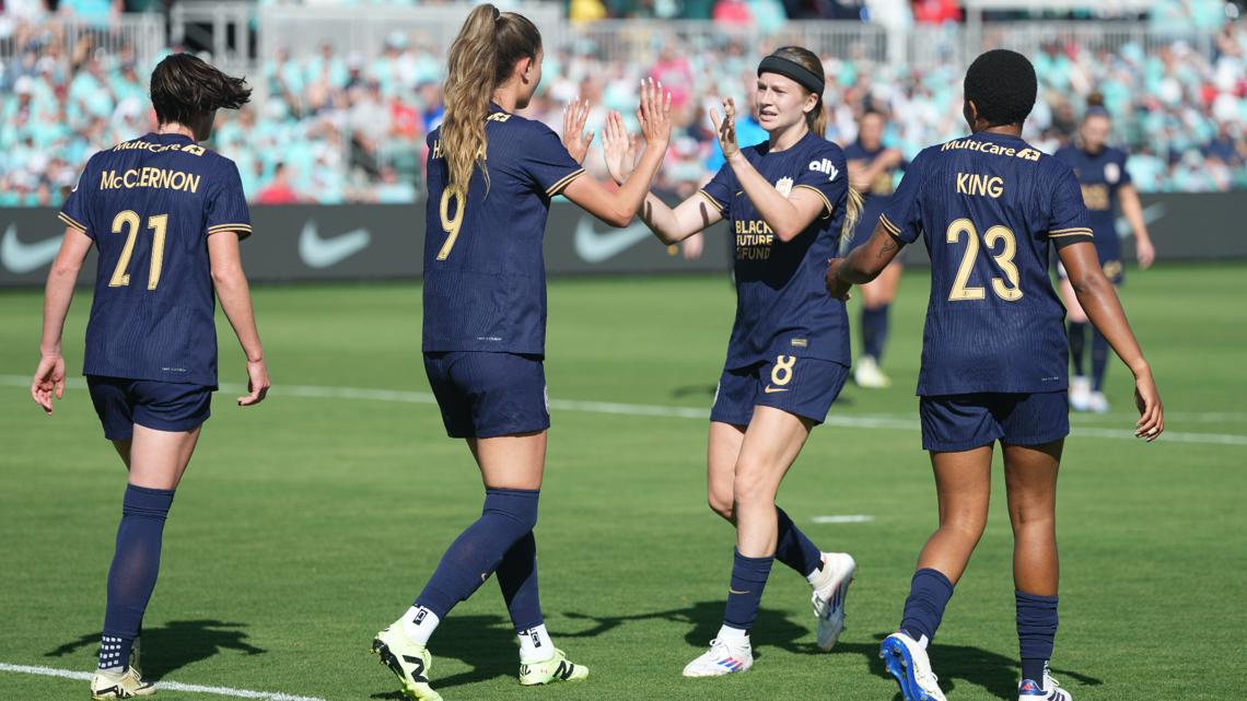 Reign earn a 1-1 draw with a late goal against Gotham FC | king5.com