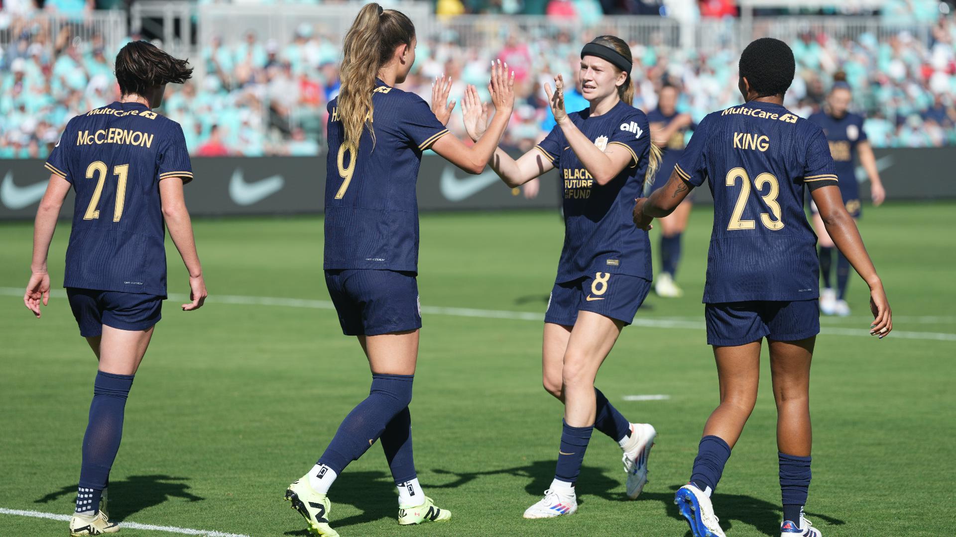 Reign lose 5-2 to undefeated Kansas City Current | king5.com