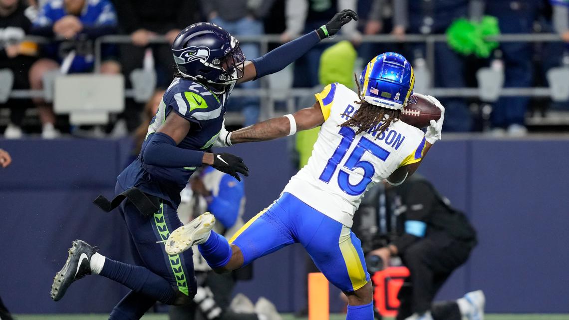 Demarcus Robinson's one-handed catch in OT gives Rams 26-20 win over ...