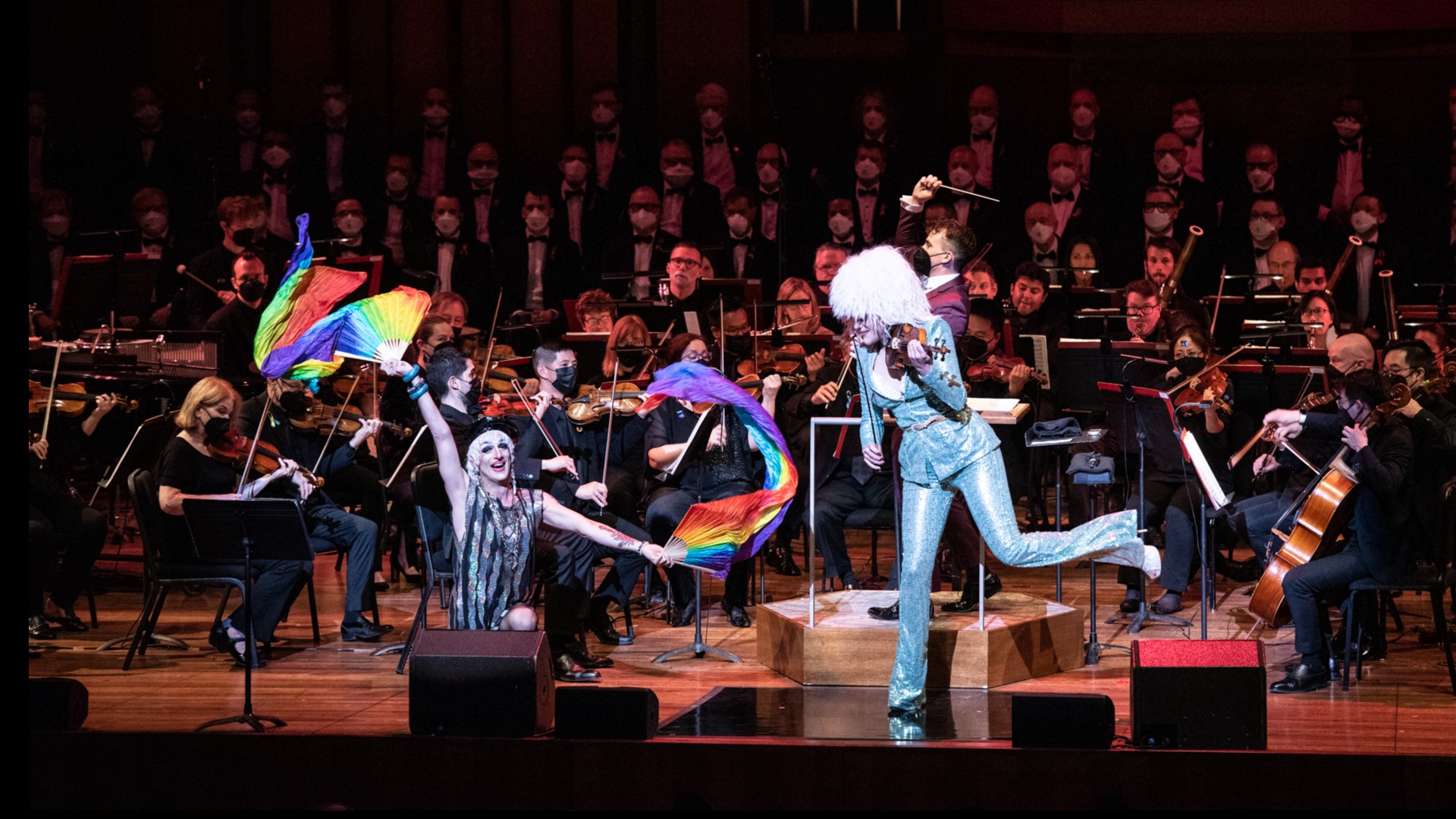 RuPaul's DraG Race star Thorgy Thor performs with the Seattle Symphony ...