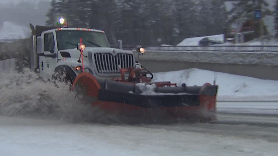 Snow piling up in the passes | king5.com