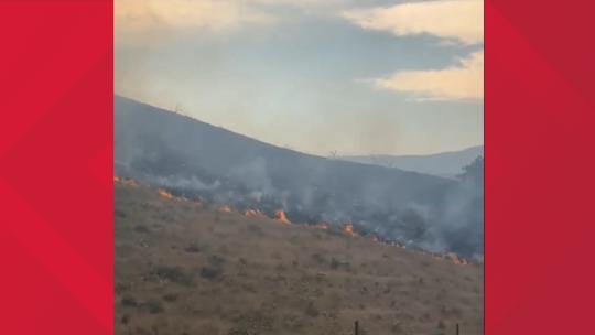 State, local fire crews battles large wildfire near Chelan | king5.com