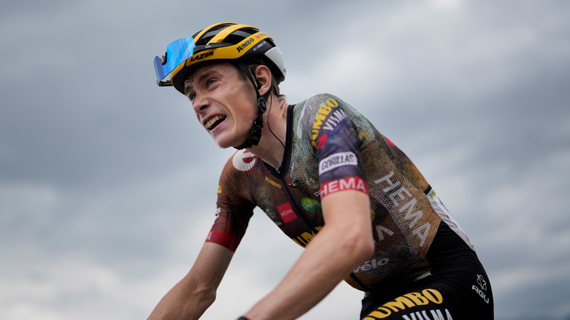 Vingegaard seizes Tour lead after 1st big mountain stage | king5.com