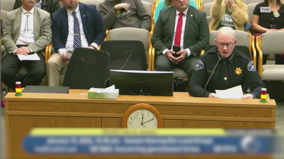 Pierce County sheriff facing expulsion | king5.com