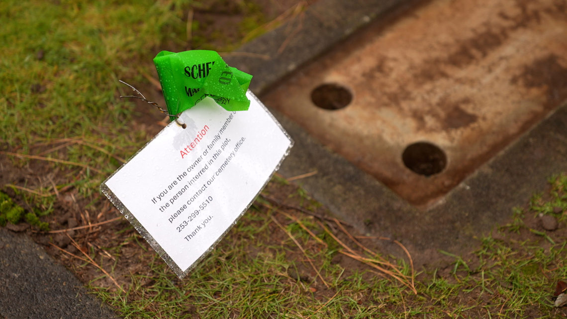 Police investigating bronze plaques stolen from graves at Sumner ...