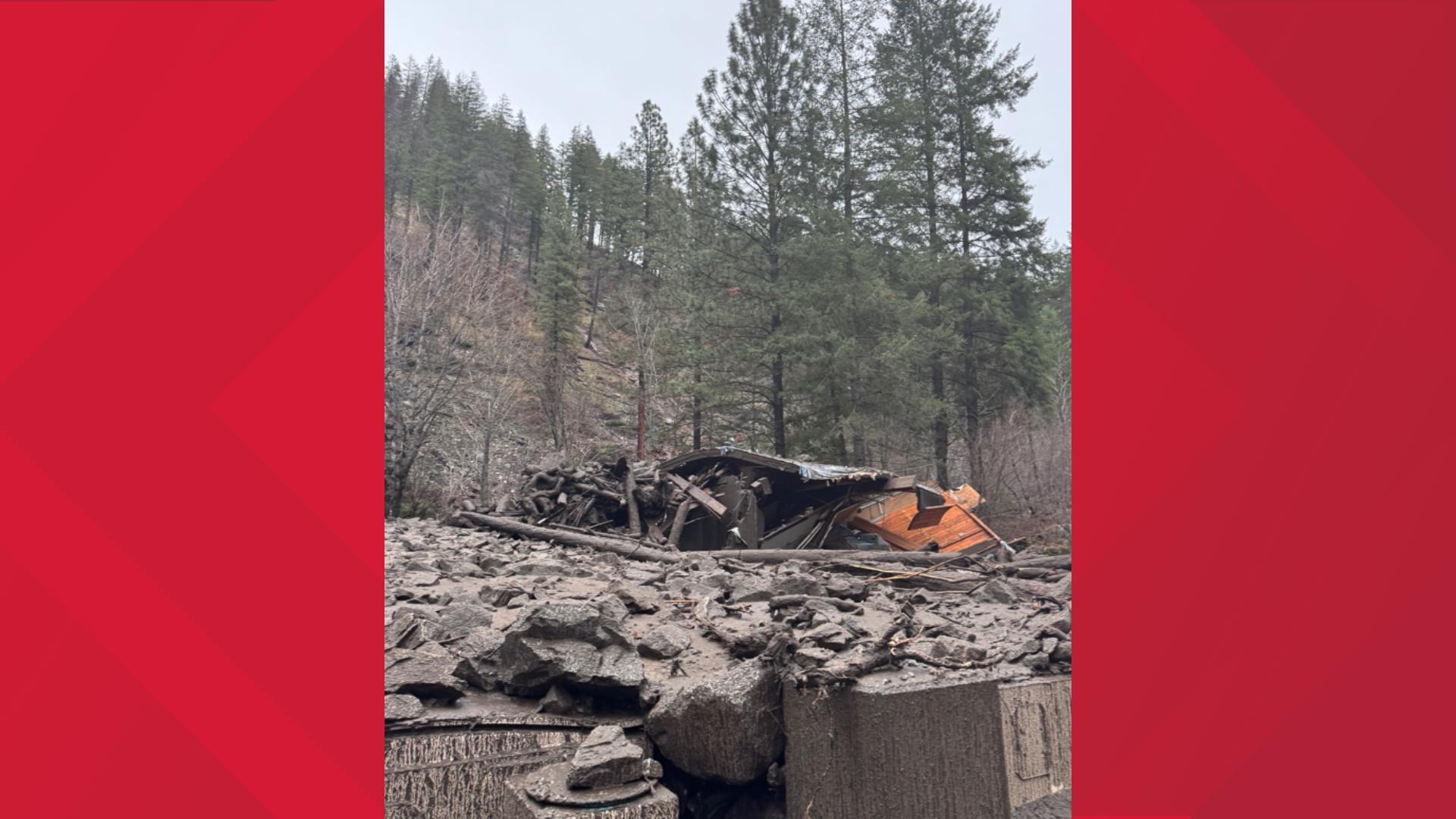 Debris flow devastates town of Stehekin | king5.com