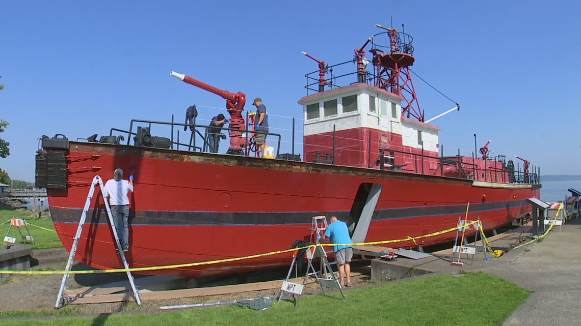 Community effort underway to restore old fireboat along Tacoma ...