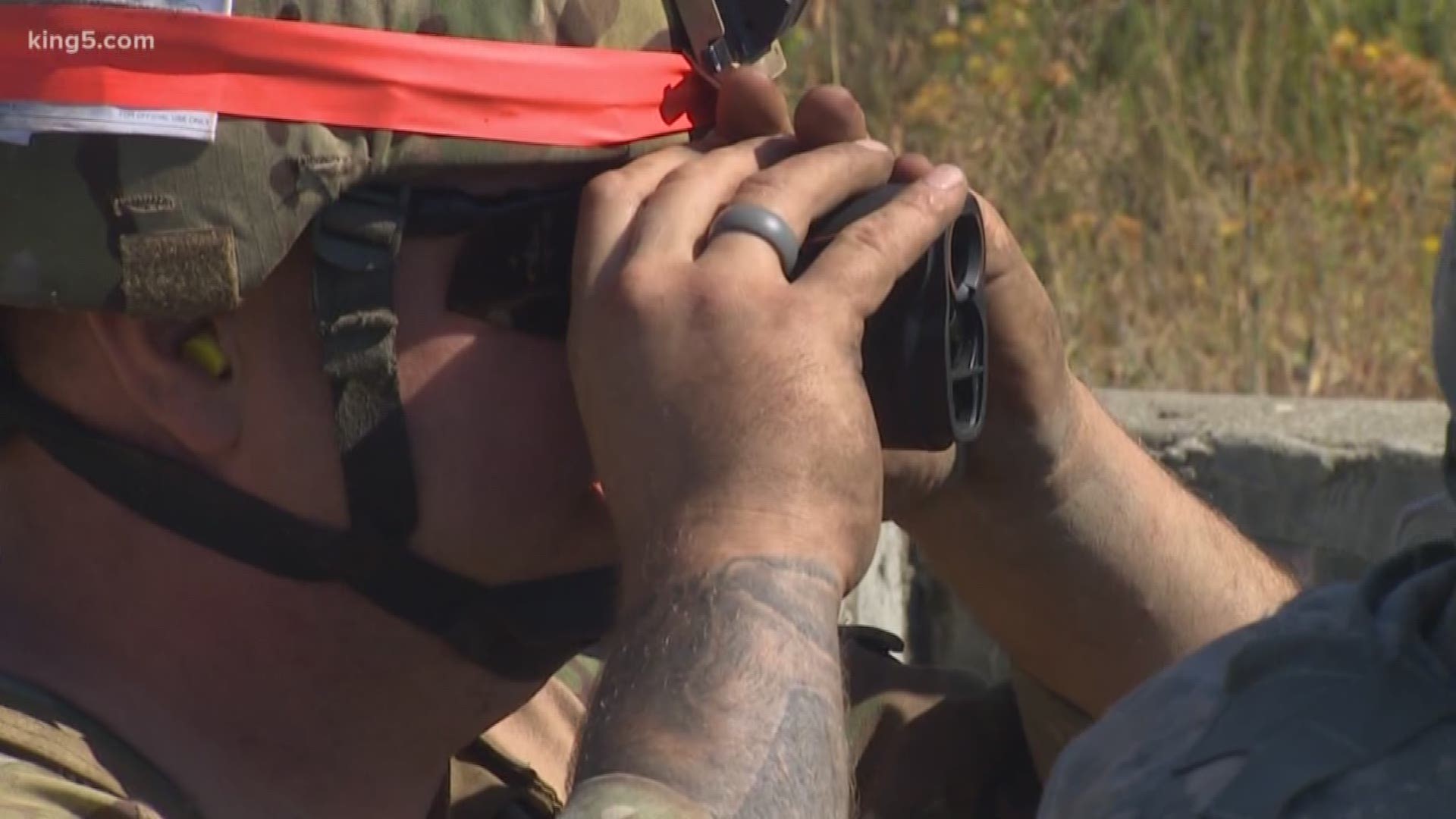 Washington National Guard trains with new weapons for wildfires and war ...