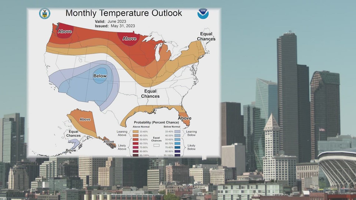 Seattle sees 6-inch rain deficit for the year after a dry, warm May ...