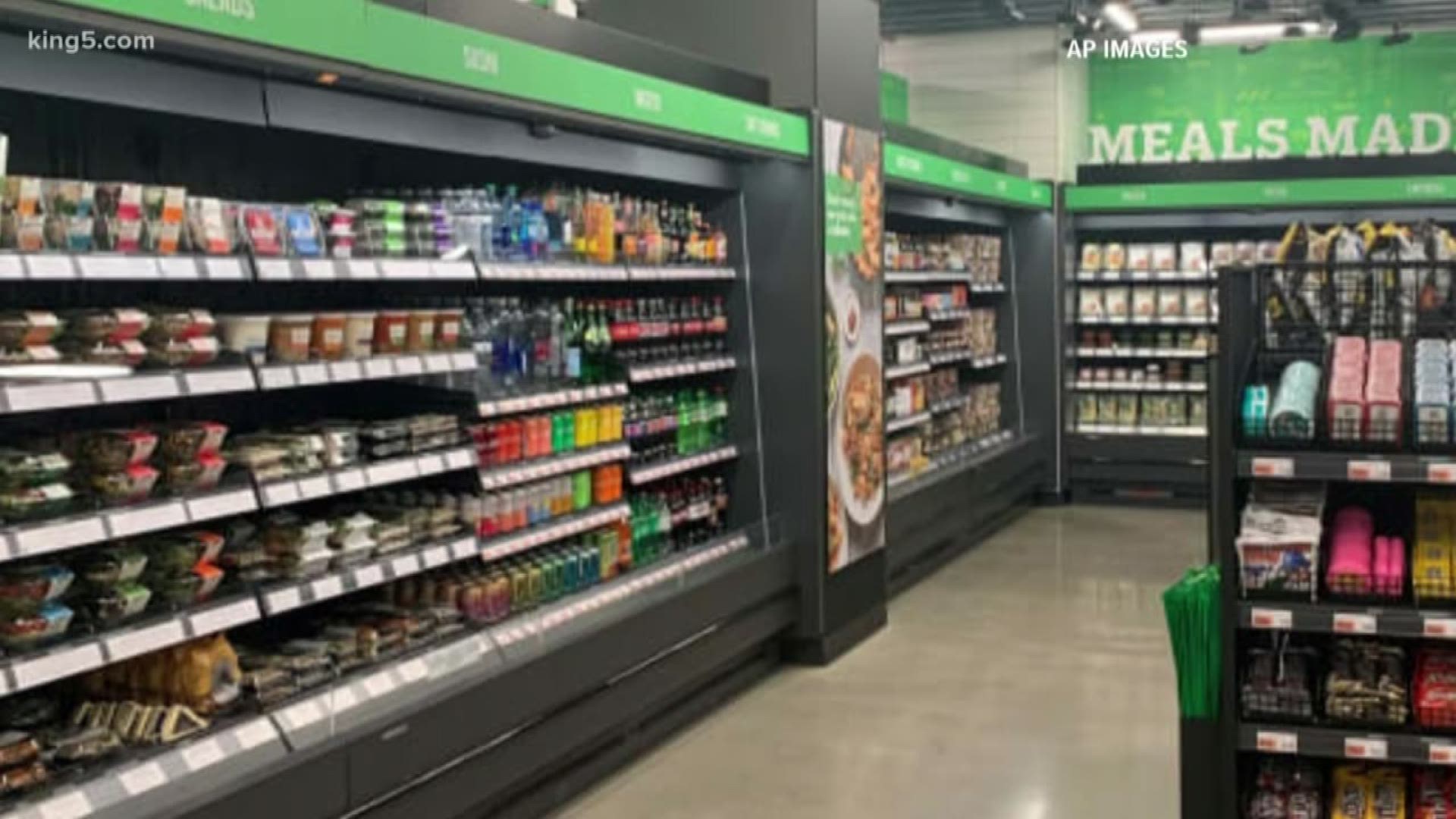 Amazon opens first cashier-less grocery store | king5.com