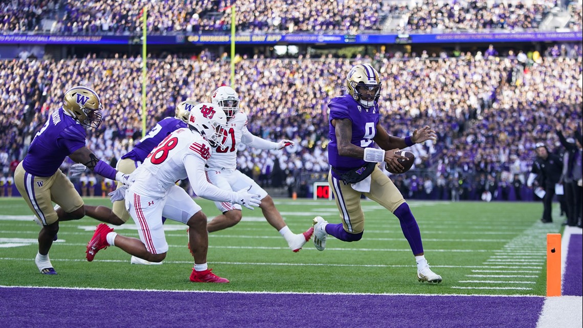 No. 5 Washington reached 10-0 for only the second time after beating No ...