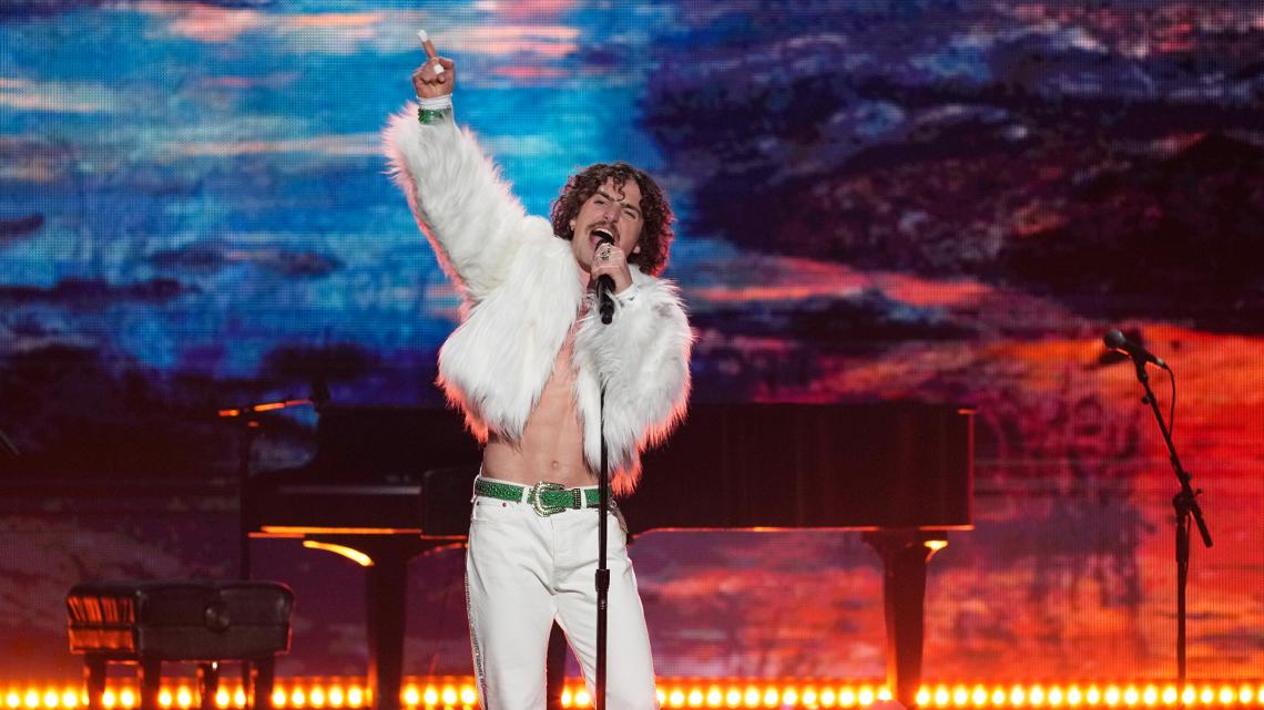 Rising artist Benson Boone brings Grammy hopes to his western ...