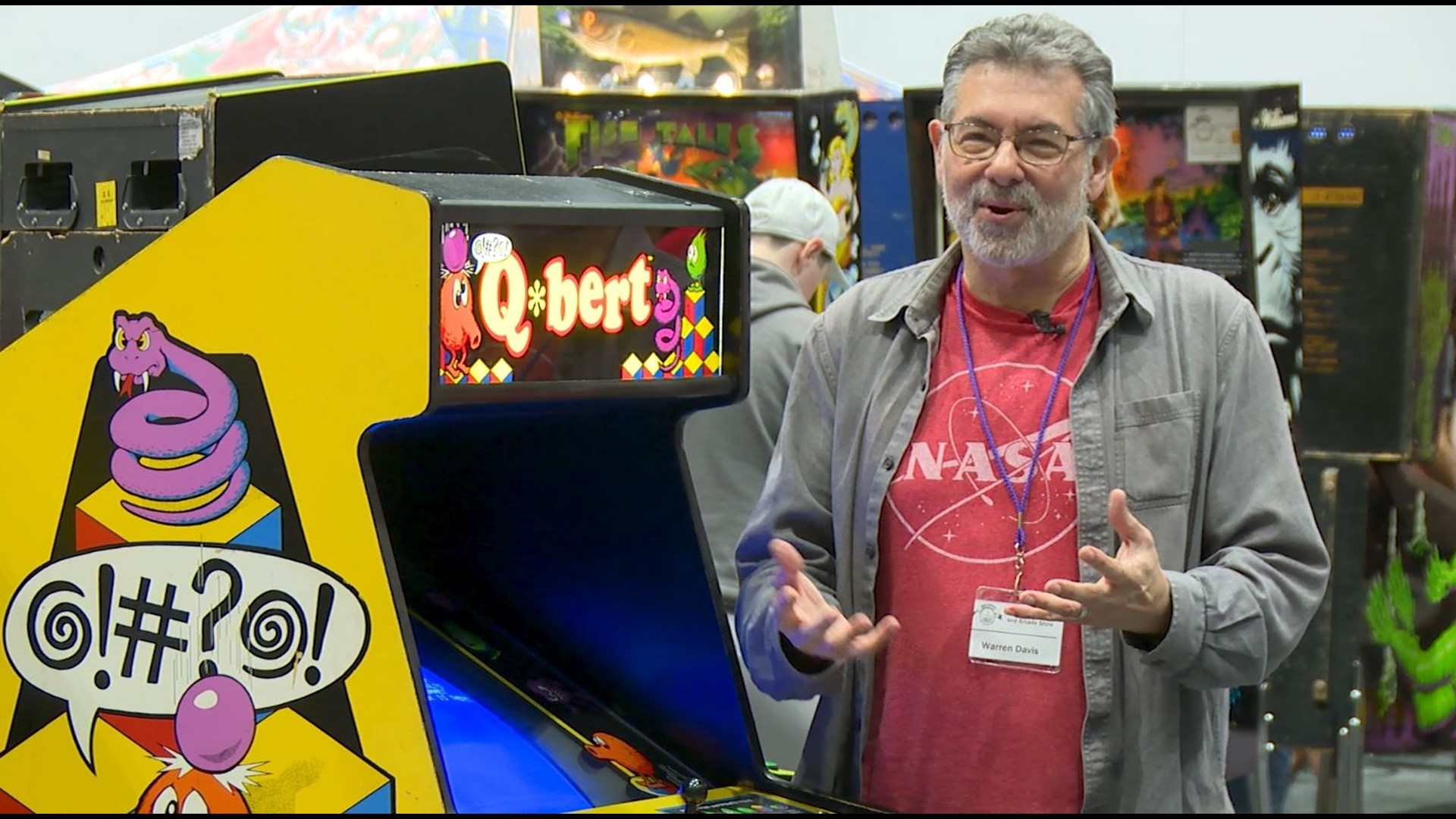 Q*Bert inventor joins thousands at Tacoma pinball convention | king5.com