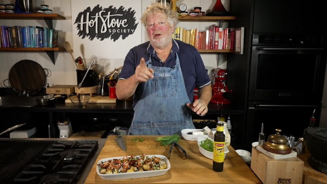 Chef Tom Douglas shows how he cooks up local Spot Prawns | king5.com