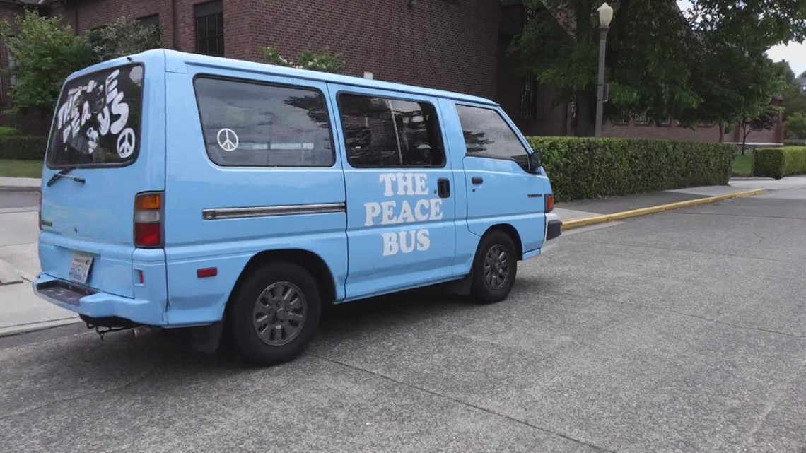 Tacoma man, creator of The Peace Bus to drive to D.C. in hopes of ...